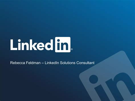 LinkedIn Tips And Tricks PPT