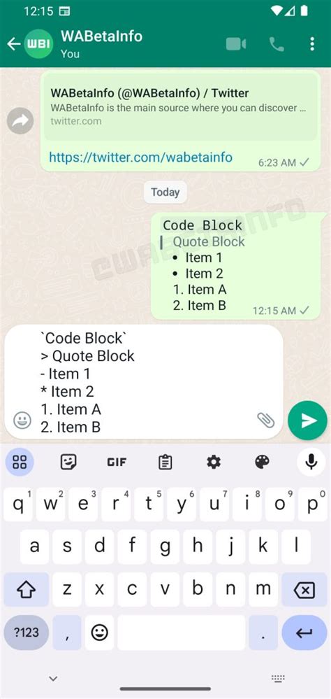 Whatsapp Tambahkan Fitur Baru Code Block Dan Quote Block • Jagat Gadget