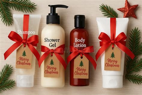 Festive T Set With Shampoo Shower Gel Body Lotion And Cream