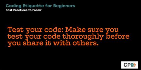 Heres Another Essential Coding Tip For Beginners Test Your Code Make