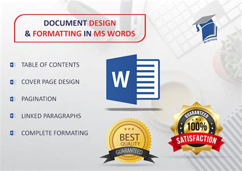 Designcreateedit Format And Convert Your Ms Word Document By Msofficio Fiverr