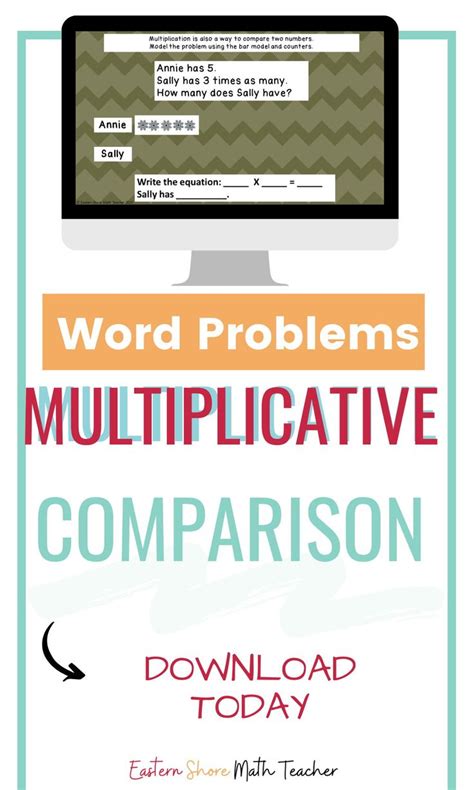 Multiplicative Comparison Word Problems Word Problems Solving Word