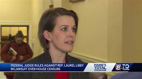 Federal Court Rules Against Maine Rep Laurel Libby In Lawsuit To Halt