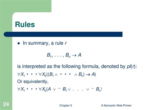 Ppt Chapter 5 Logic And Inference Rules Powerpoint Presentation