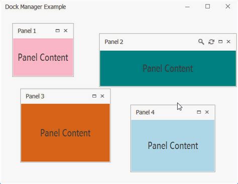 Dock Panels WinForms Controls DevExpress Documentation