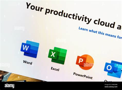 Poductivity Cloud Hi Res Stock Photography And Images Alamy