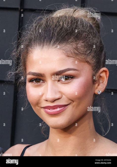 Westwood Los Angeles California Usa April American Actress And Singer Zendaya Zendaya