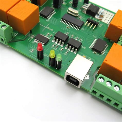Usb 16 Relay Board Pcb Modbus Rtu Timers Denkovi A E Ltd