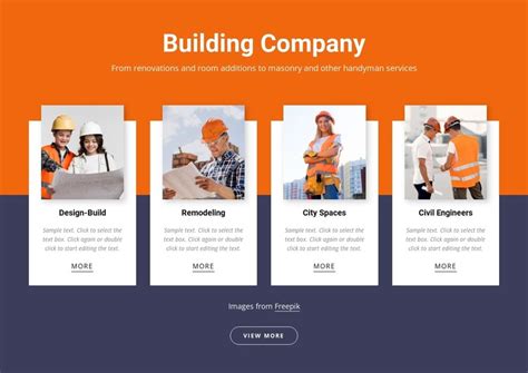 grid repeater and overlapping images html template by nicepage
