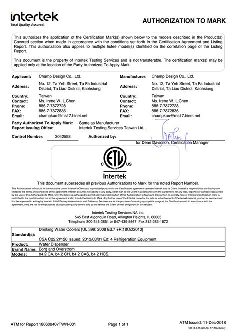 Certificates Borg And Overström