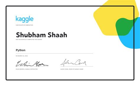 Shubham S On Linkedin Programming Python Onlinelearning Kaggle