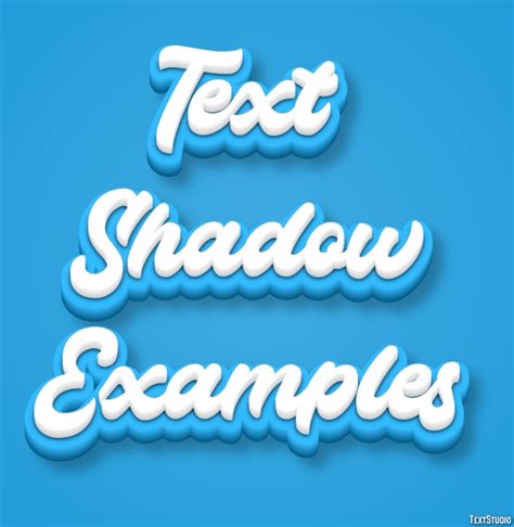 Text Shadow Examples Text Effect And Logo Design Font