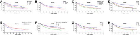Ording To Age A Gender B Summary Stage C Grade D Lymph Node