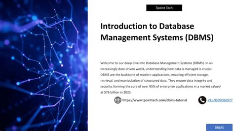 Ppt Introduction To Database Management Systems Dbms 1 Powerpoint Presentation Id14313310