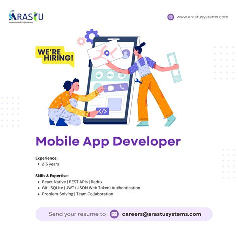 Reactnativedeveloper Techjobs Mobileappdeveloper Ahmedabadjobs Arastu Systems Inc