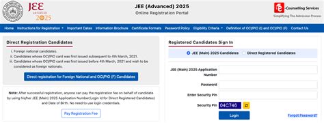 JEE Advanced Registration 2025 Begins Get Form Fees Link