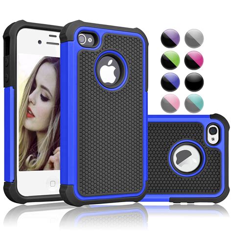 Njjex Slim Iphone Se55s Case Apple 2016 2 Piece Shock Absorbing