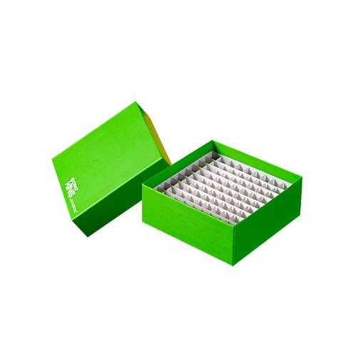 Caja De Cartón Criogénica Modelo 90 5281 Científica Vela Quin S De Rl De Cv