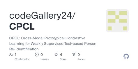 Github Codegallery Cpcl Cpcl Cross Modal Prototypical Contrastive Learning For Weakly