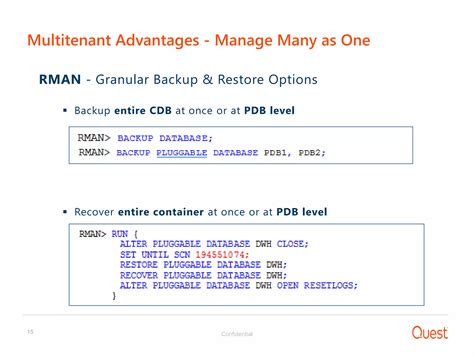 Collaborate 17 Database Consolidation Using The Oracle Multitenant Architecture Ppt