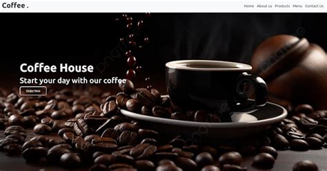 Design A Responsive Coffee Shop Webpage Using Html And Css By Priyankasahu04 Fiverr