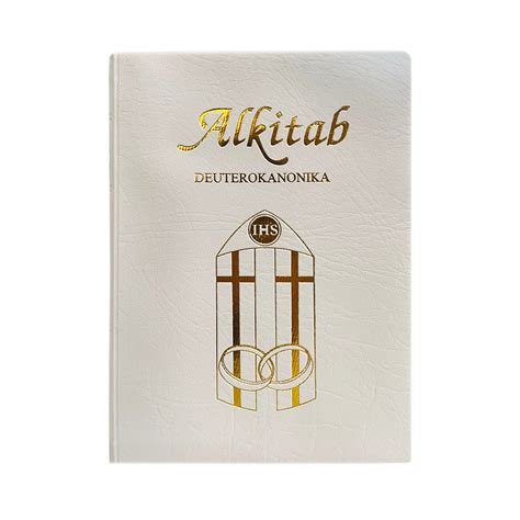 Alkitab Wedding Cincin Emas Pernikahan Di Buku Alkitab — Foto Stok