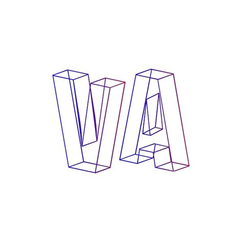 Va Logo Design Illustrator Premium Vector