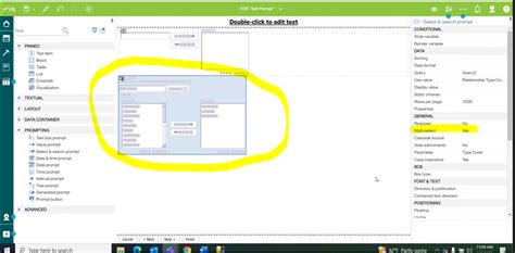 Cognos Report Studio Search And Select Prompt With Multi Select Does
