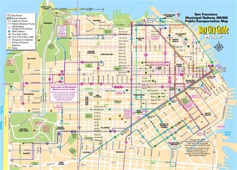 Printable Map Of San Francisco