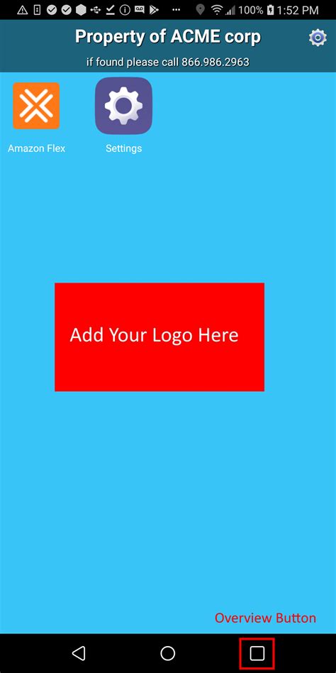 How To Block Android Overview Button Customer Support And Training