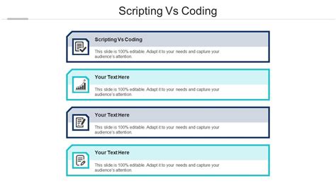 Scripting Vs Coding Ppt Powerpoint Presentation Professional Graphics Cpb Presentation