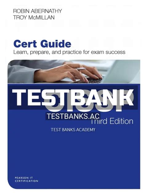 Test Bank For CISSP Cert Guide 3rd Edition By Abernathy