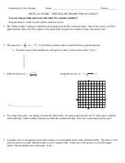 Problem Set Fall Pdf Problem Set Pre Calculus Name Period SHOW ALL WORK THIS WILL