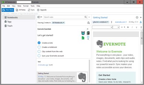 How To Migrate From Evernote To Onenote Ghacks Tech News