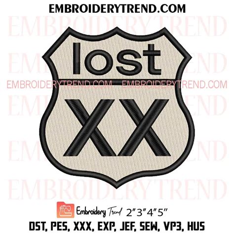 Mgk Lost Xx Embroidery Design Machine Gun Kelly