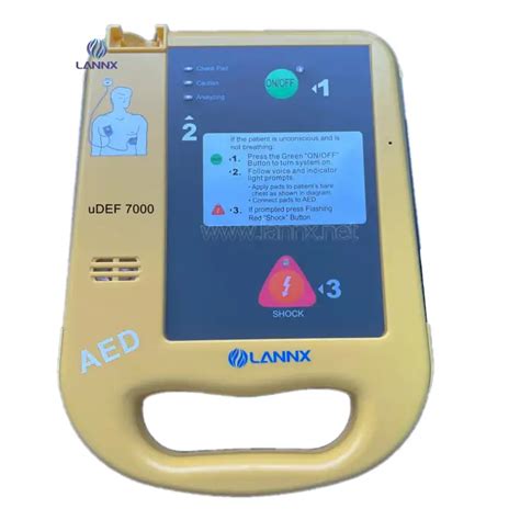 Lannx Udef 7000 Handheld Heart Pacemaker Automatic External Aed