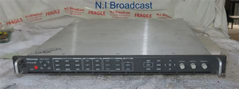 Tektronix Wvr SDI Rasterizer For Waveform Vectorscope Can Accept SDI Video Inputs N I