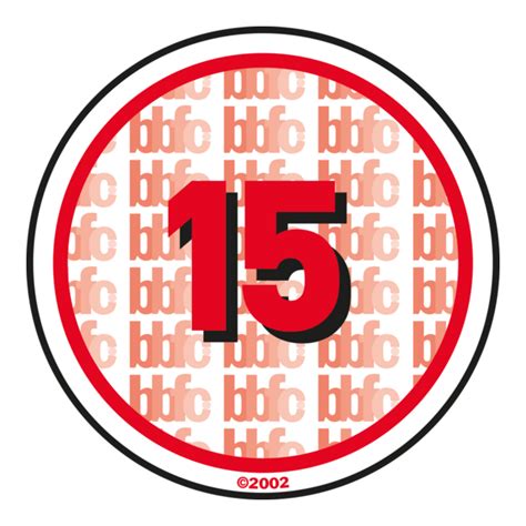 Bbfc 15 Certificate Uk Logo Png Vector Eps Free Download