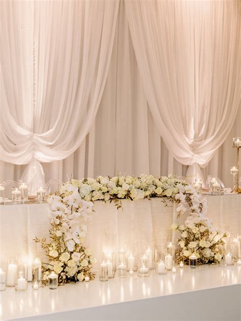 Wedding Head Table Decor Ideas 60 Photos