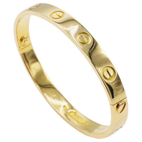 Cartier Love Bracelet Yellow Gold At 1stdibs