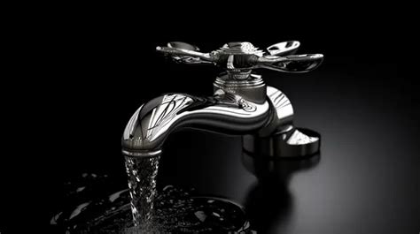 물이 흐르는 싱크 싱크 수도꼭지 흰색 3d 그림에 격리된 물줄기가 있는 3d 렌더링 크롬 탭 고화질 사진 사진 수도꼭지 배경 일러스트 및 사진 무료 다운로드 Pngtree