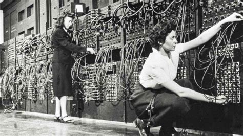 Sex kvinnor blir världens första programmerare Internetmuseum