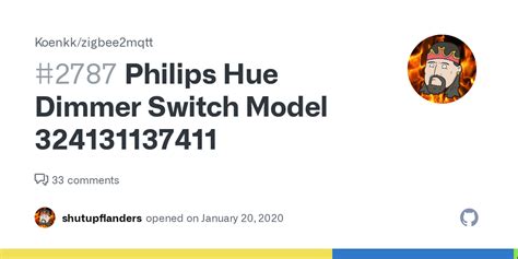 Philips Hue Dimmer Switch Model 324131137411 · Issue 2787 · Koenkk