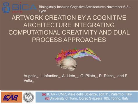 Artwork Creation By A Cognitive Architecture Integrating Computational Creativity And Dual