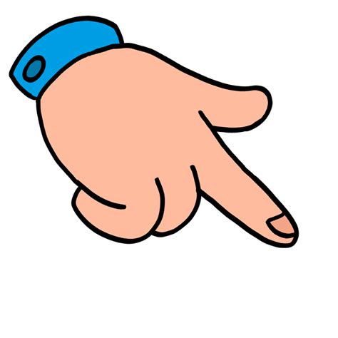 Finger Pointing Down 