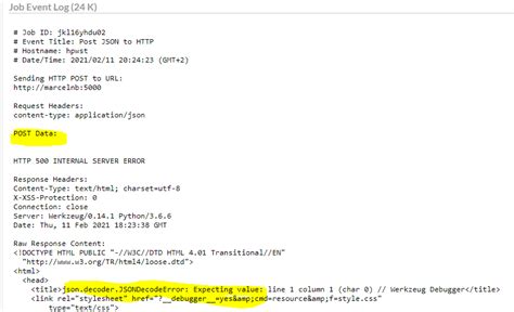 Plugin Json Custom Params Not Passed On To Python Flask