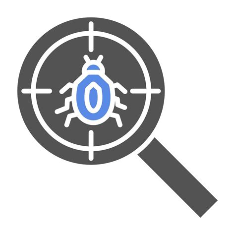 bug tracking vector icon style 22406984 vector art at vecteezy