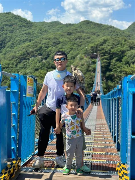 23 6 원주 소금산 출렁다리 원주 피노키오 자연휴양림 카라반 네이버 블로그