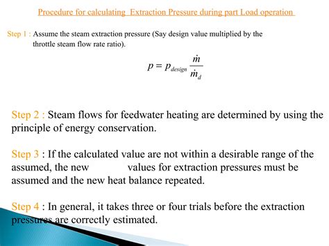 Off Design Performance Prediction Of Steam Turbines Ppt Physics