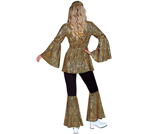 Déguisement Disco Golden Waves Années 70 Femme